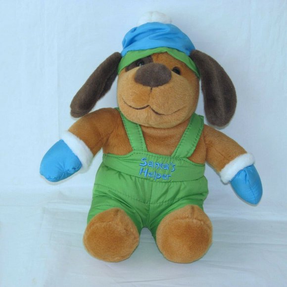 Dan Dee | Toys | Dan Dee Santas Helper Dog Plush Toy | Poshmark